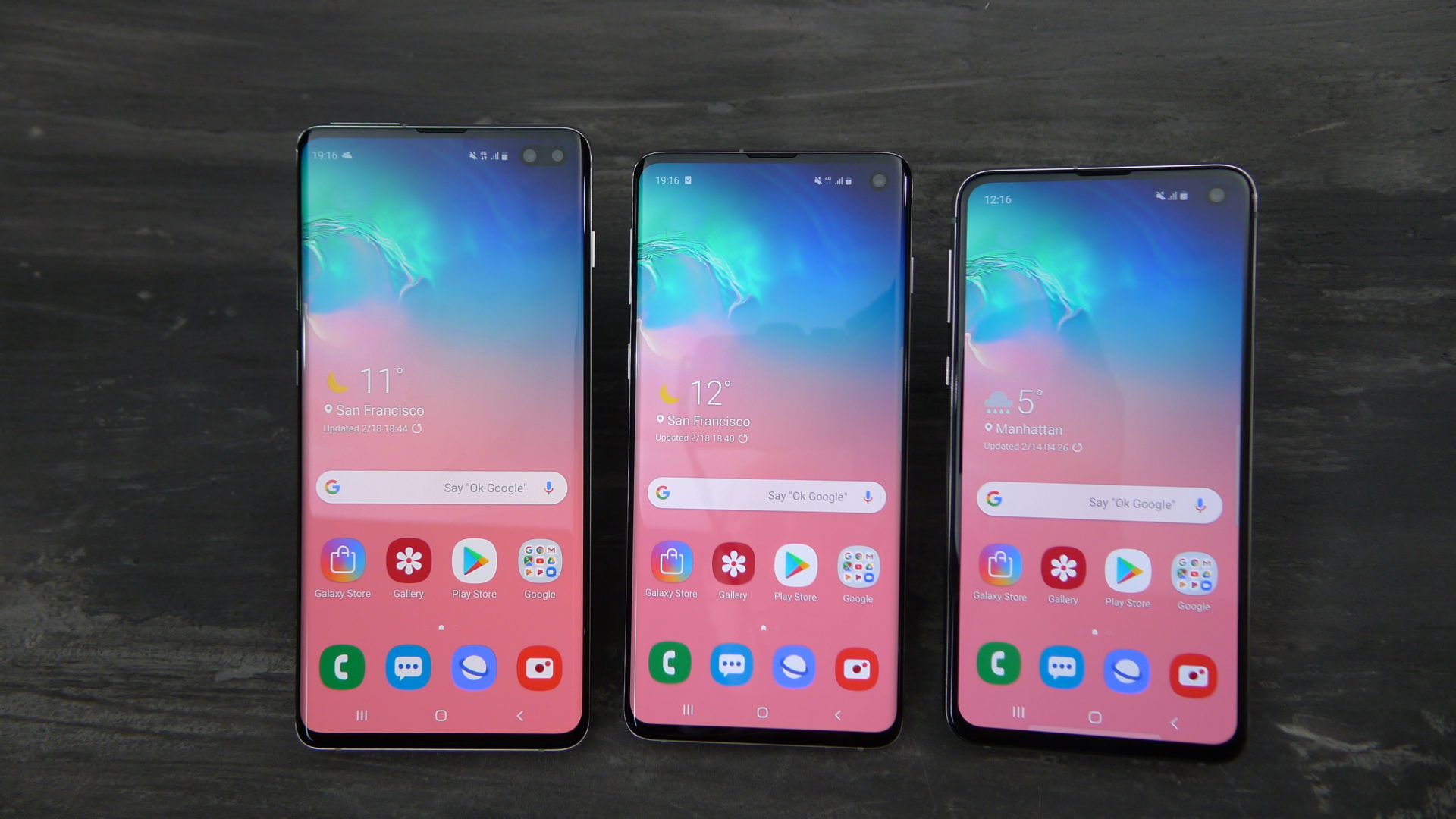 Preview: Samsung Galaxy S10 (e família) - INTERFACES