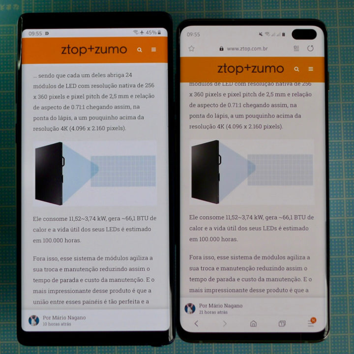 Review: 9 dias com o Samsung Galaxy S10+ - INTERFACES