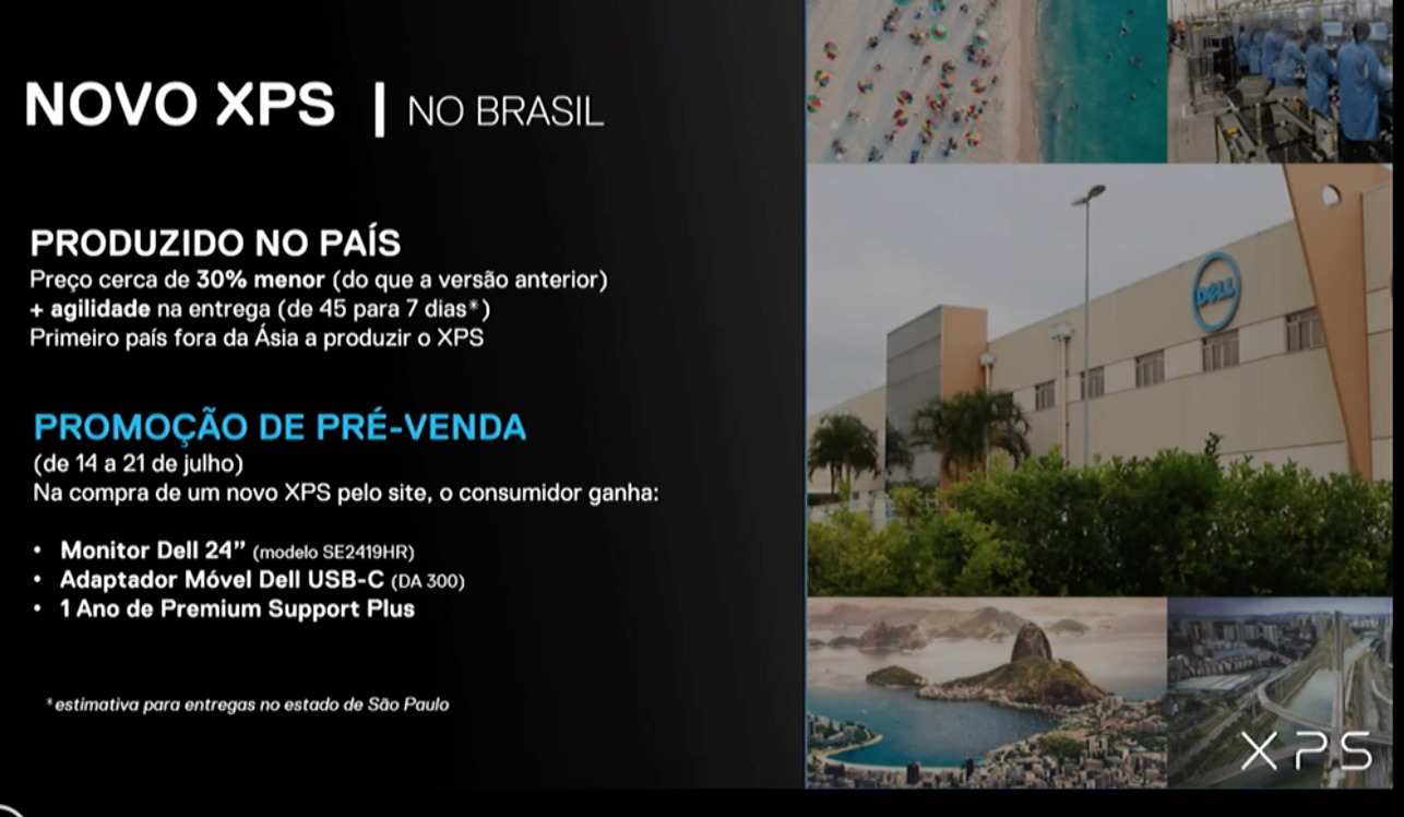 Dell XPS 13 começa a ser fabricado no Brasil - INTERFACES