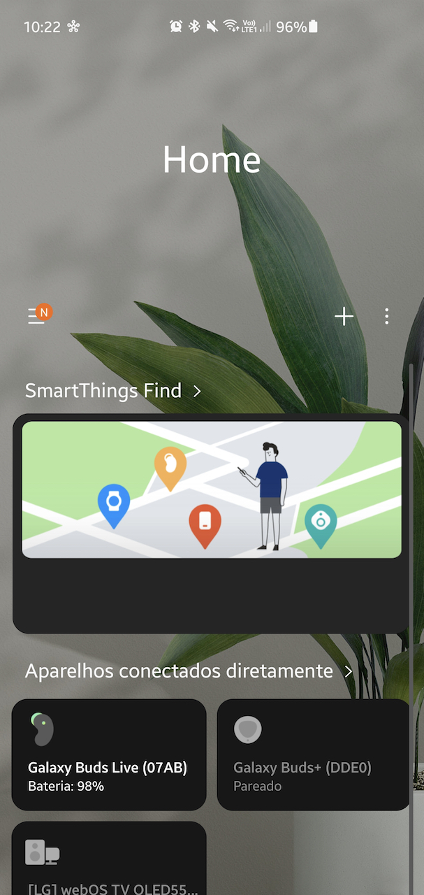 SmartThings Find: encontre fone e celular - INTERFACES