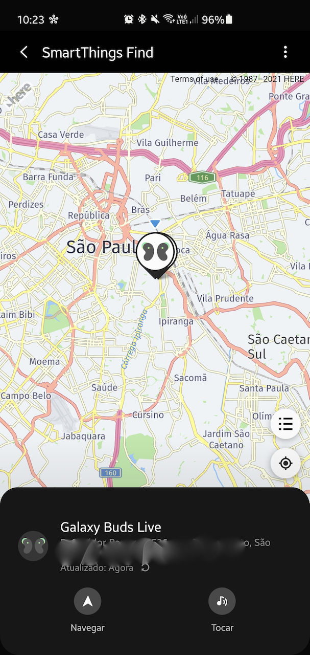 SmartThings Find: encontre fone e celular - INTERFACES