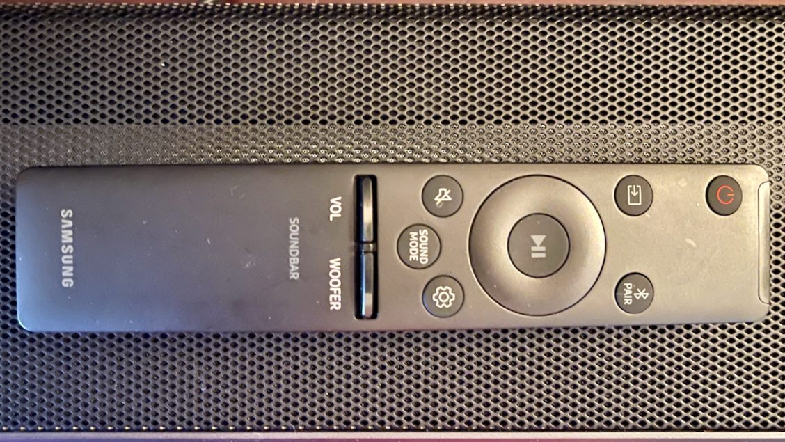 Review: Soundbar Samsung HW-Q600A - INTERFACES